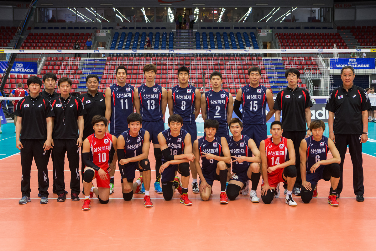 Fotogalerie: WL Česká republika - Korea, Č. Budějovice, 6.6.2014